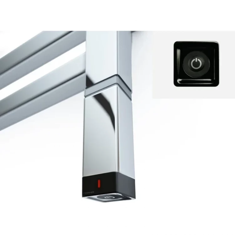Терморегулятор TERMA ONE PROFILE K 30x30 300W хром, скрытое подключение ...